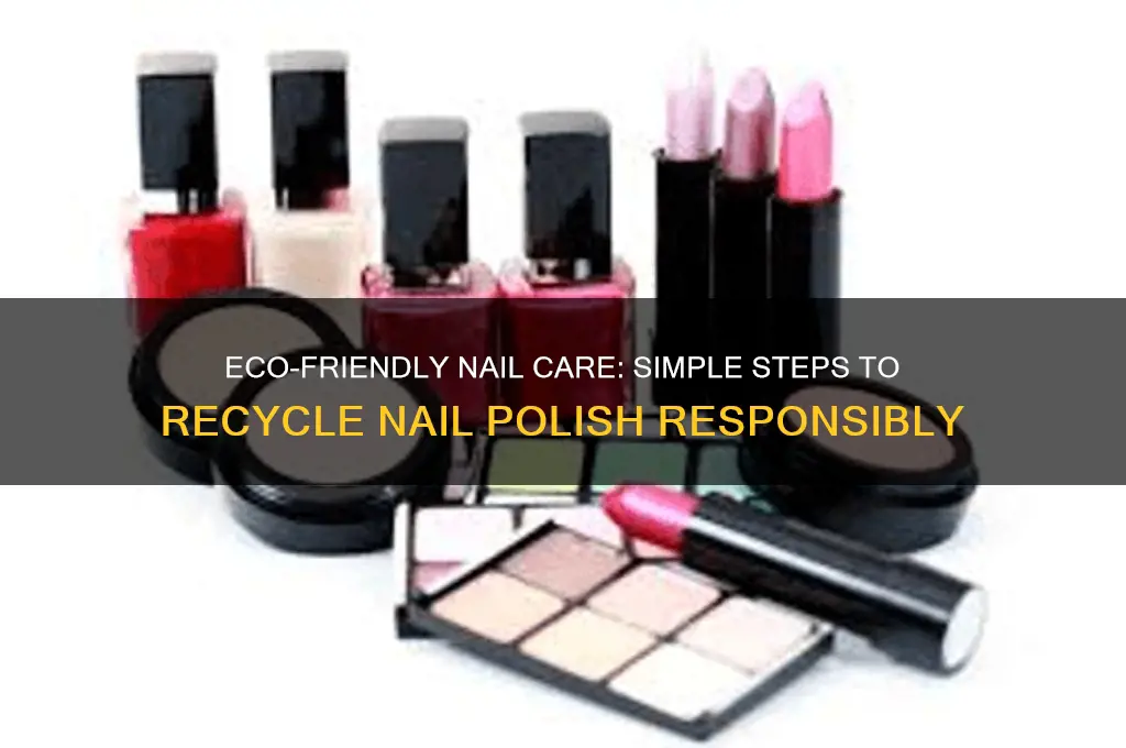 Eco-Friendly Nail Care: Simple Steps To Recycle Nail Polish Responsibly ...