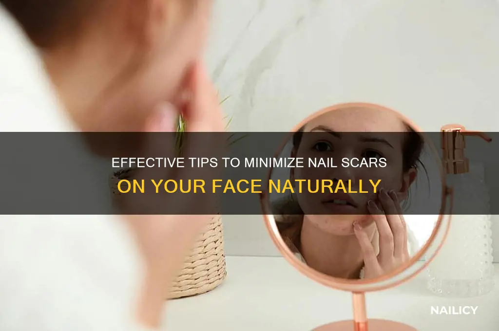 Effective Tips To Minimize Nail Scars On Your Face Naturally | Nailicy