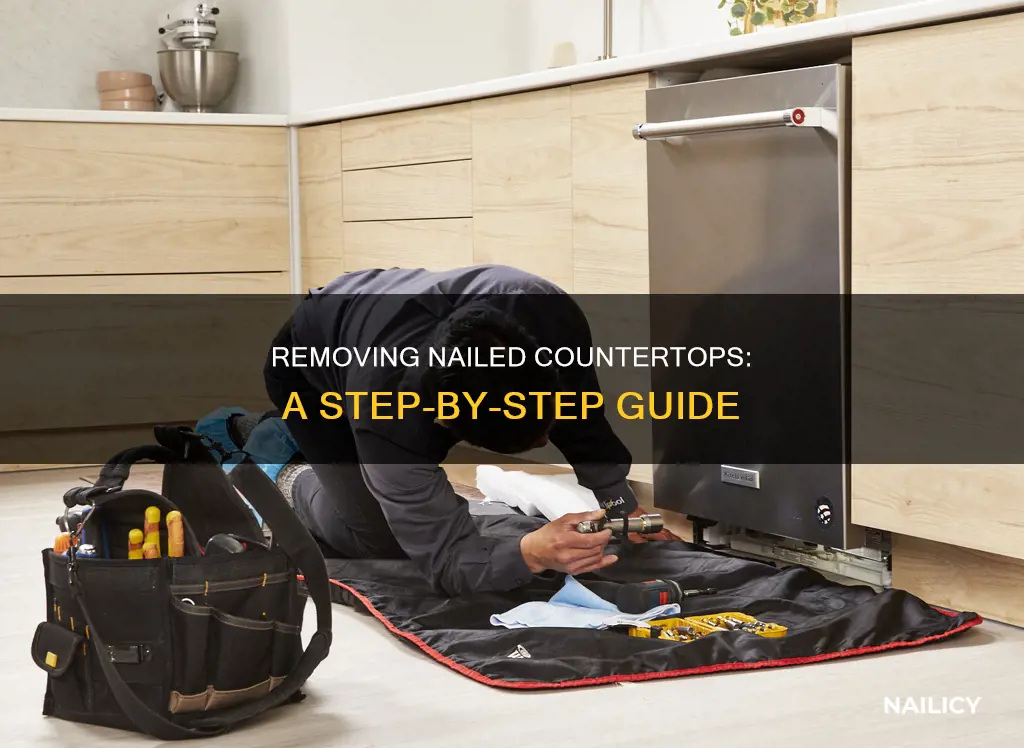 Removing Nailed Countertops: A Step-By-Step Guide | Nailicy