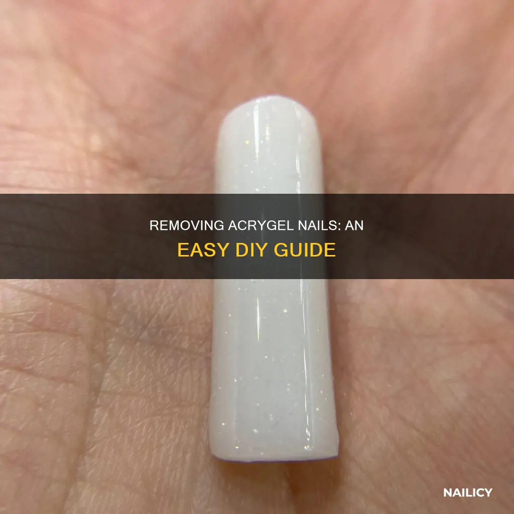 Removing Acrygel Nails: An Easy Diy Guide | Nailicy