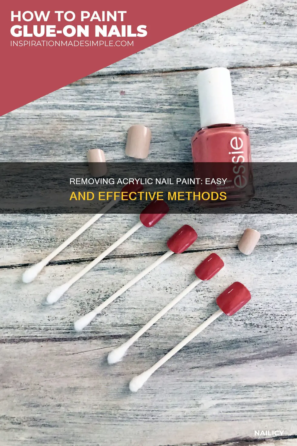 Removing Acrylic Nail Paint: Easy And Effective Methods | Nailicy