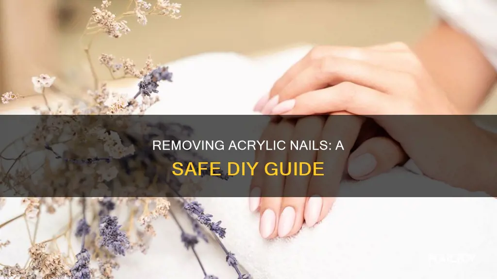 Removing Acrylic Nails: A Safe Diy Guide | Nailicy