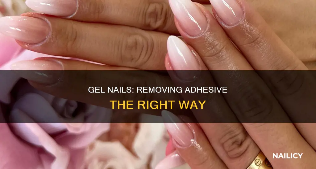 Gel Nails: Removing Adhesive The Right Way | Nailicy