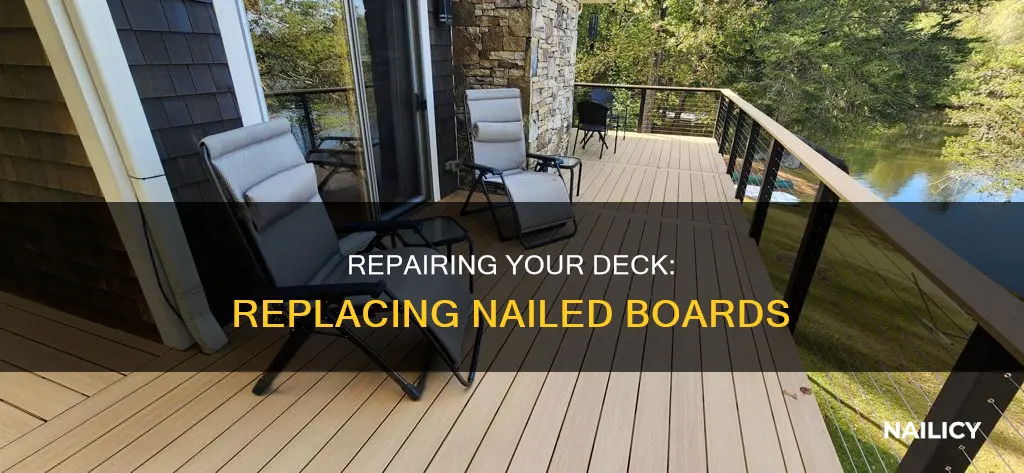 Repairing Your Deck: Replacing Nailed Boards | Nailicy