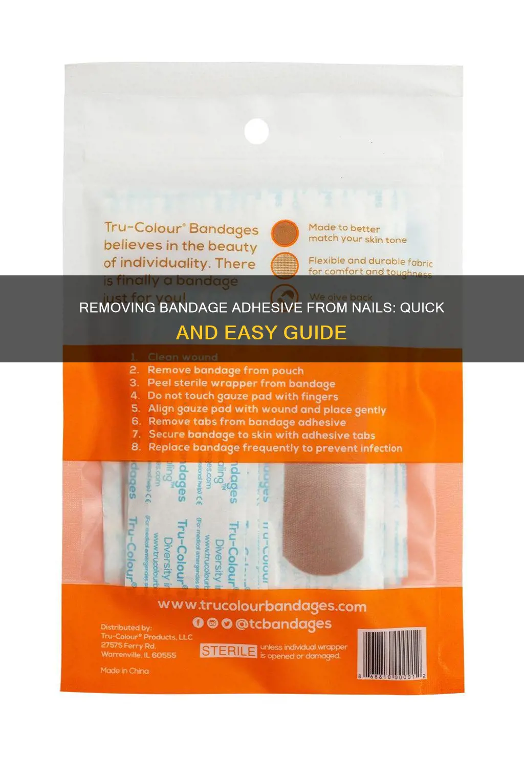 Removing Bandage Adhesive From Nails: Quick And Easy Guide | Nailicy