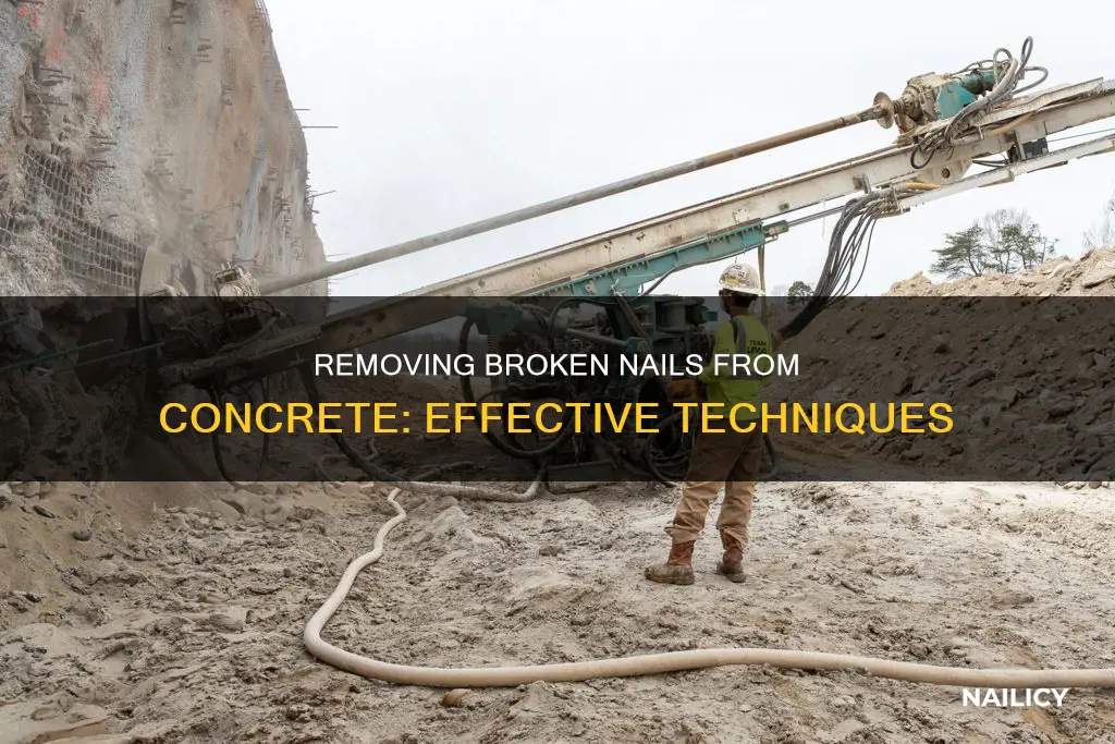 Removing Broken Nails From Concrete: Effective Techniques | Nailicy