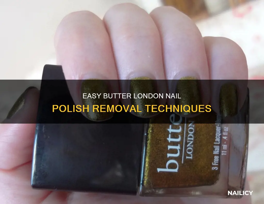 Easy Butter London Nail Polish Removal Techniques | Nailicy