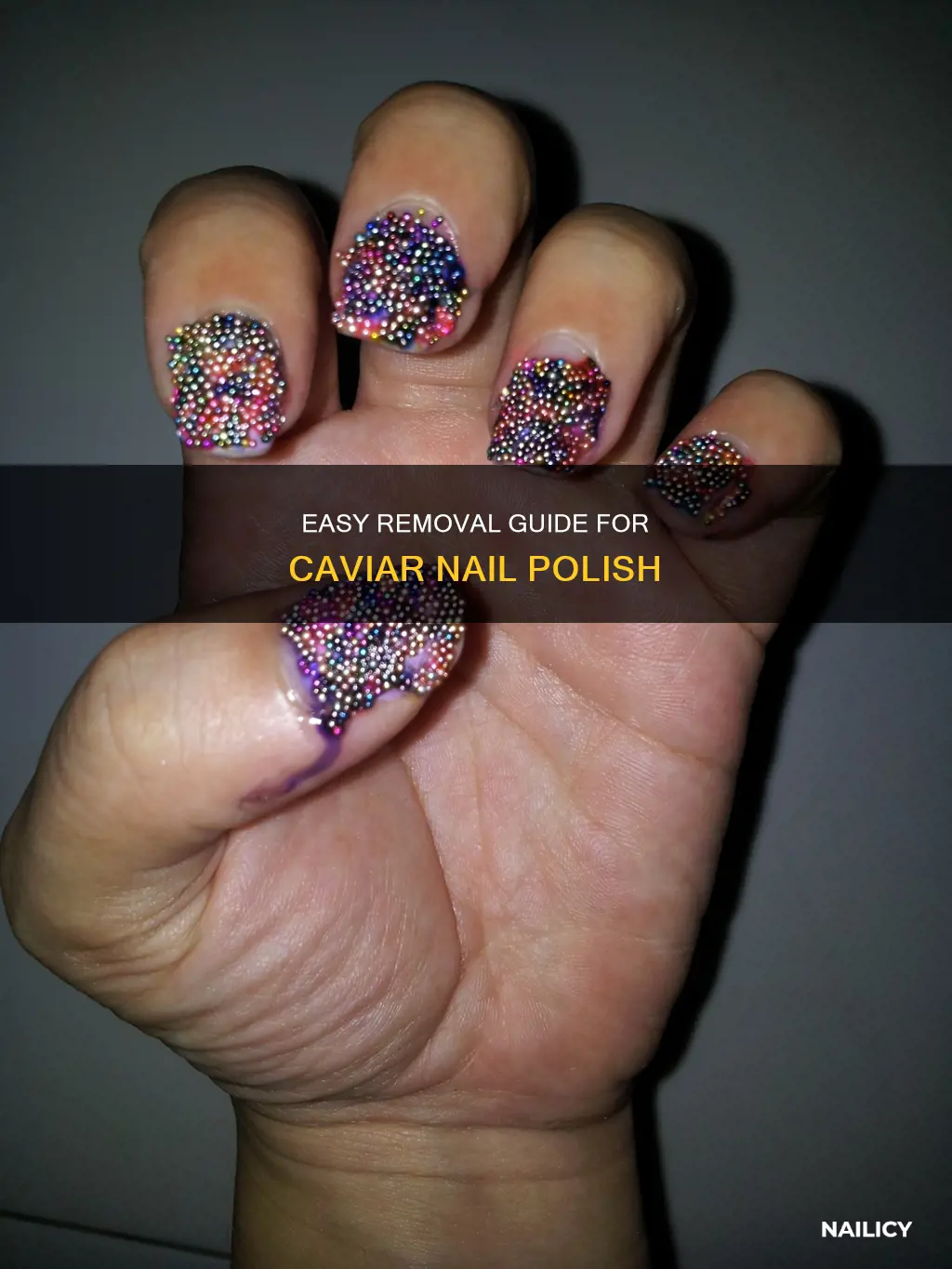 Easy Removal Guide For Caviar Nail Polish | Nailicy