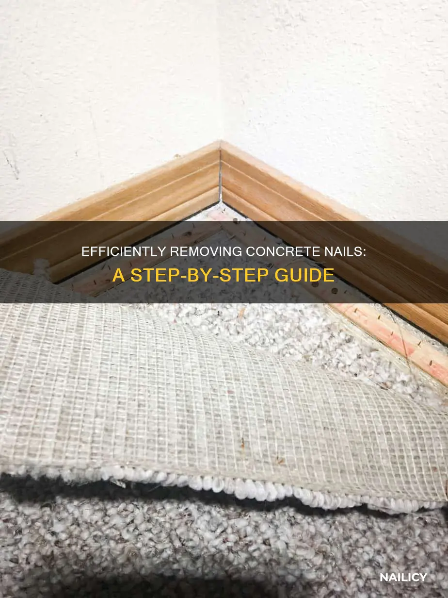 Efficiently Removing Concrete Nails: A Step-By-Step Guide | Nailicy