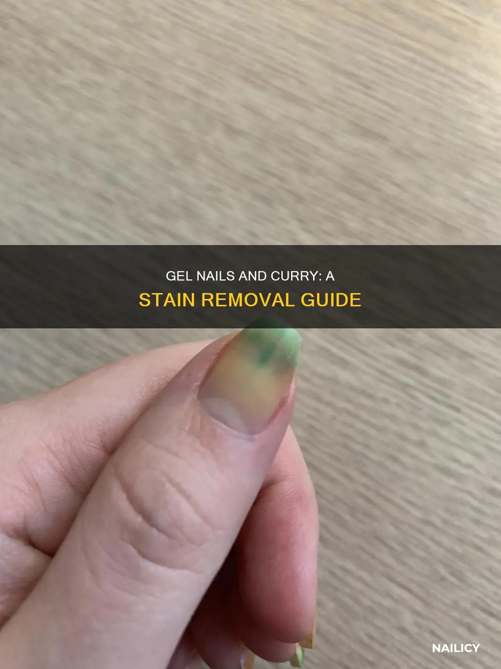 Gel Nails And Curry: A Stain Removal Guide | Nailicy