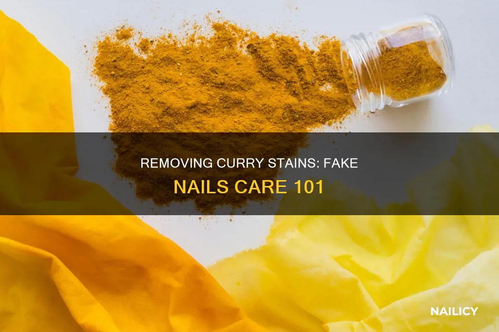 Removing Curry Stains: Fake Nails Care 101 | Nailicy