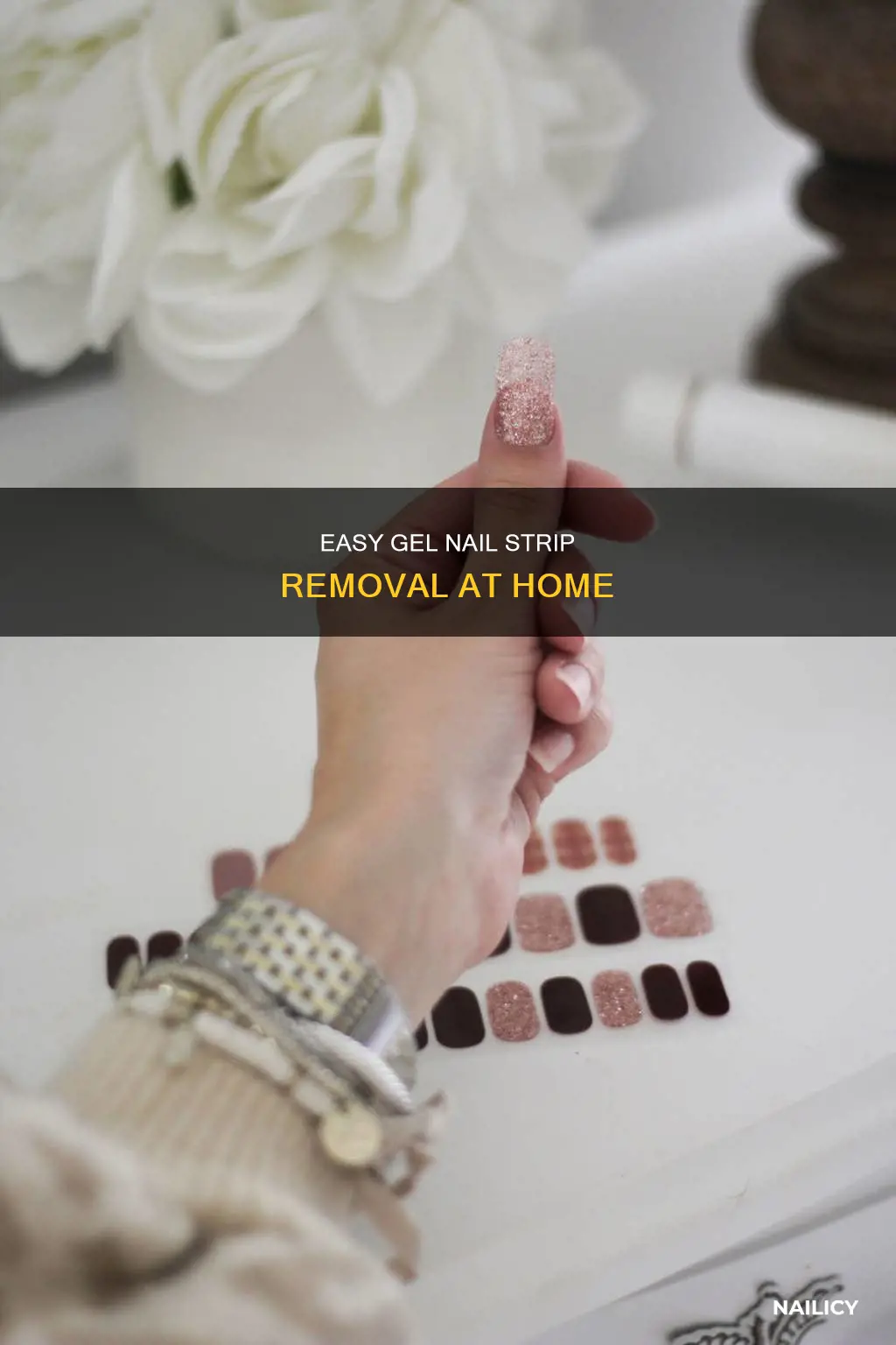 Easy Gel Nail Strip Removal At Home | Nailicy