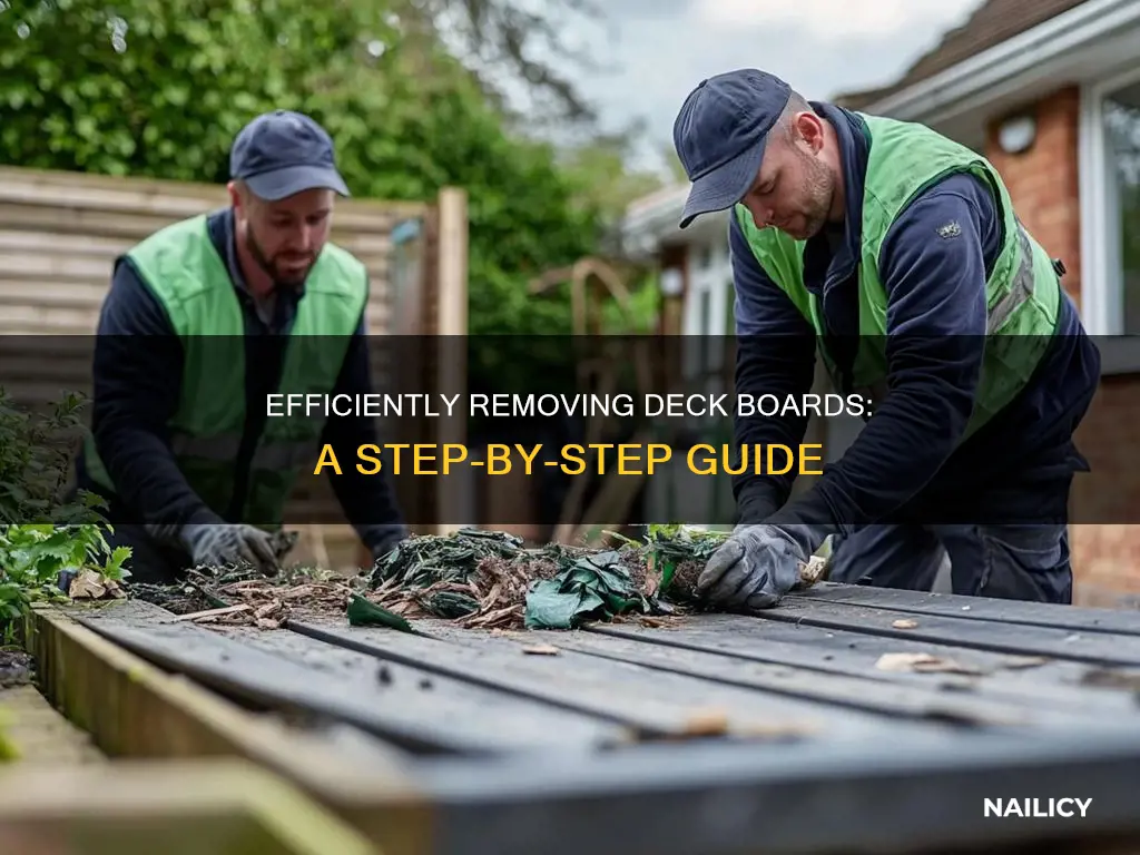 Efficiently Removing Deck Boards: A Step-By-Step Guide | Nailicy