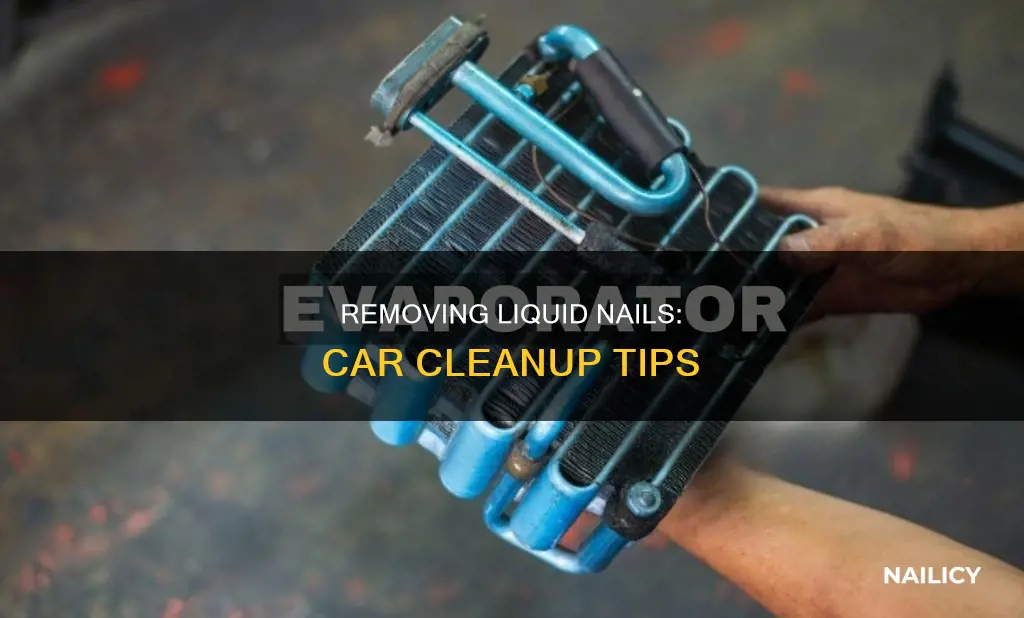 Removing Liquid Nails: Car Cleanup Tips | Nailicy