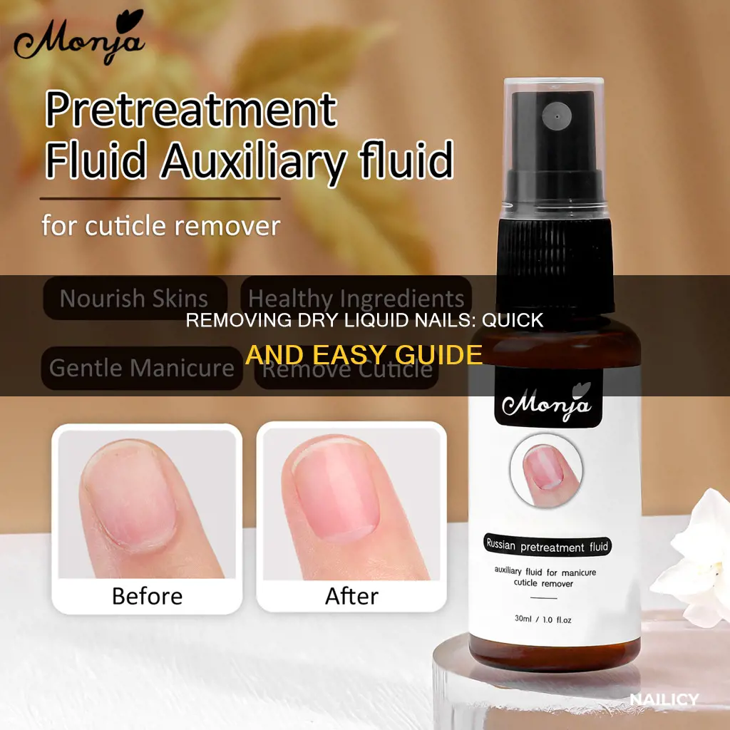 Removing Dry Liquid Nails: Quick And Easy Guide | Nailicy