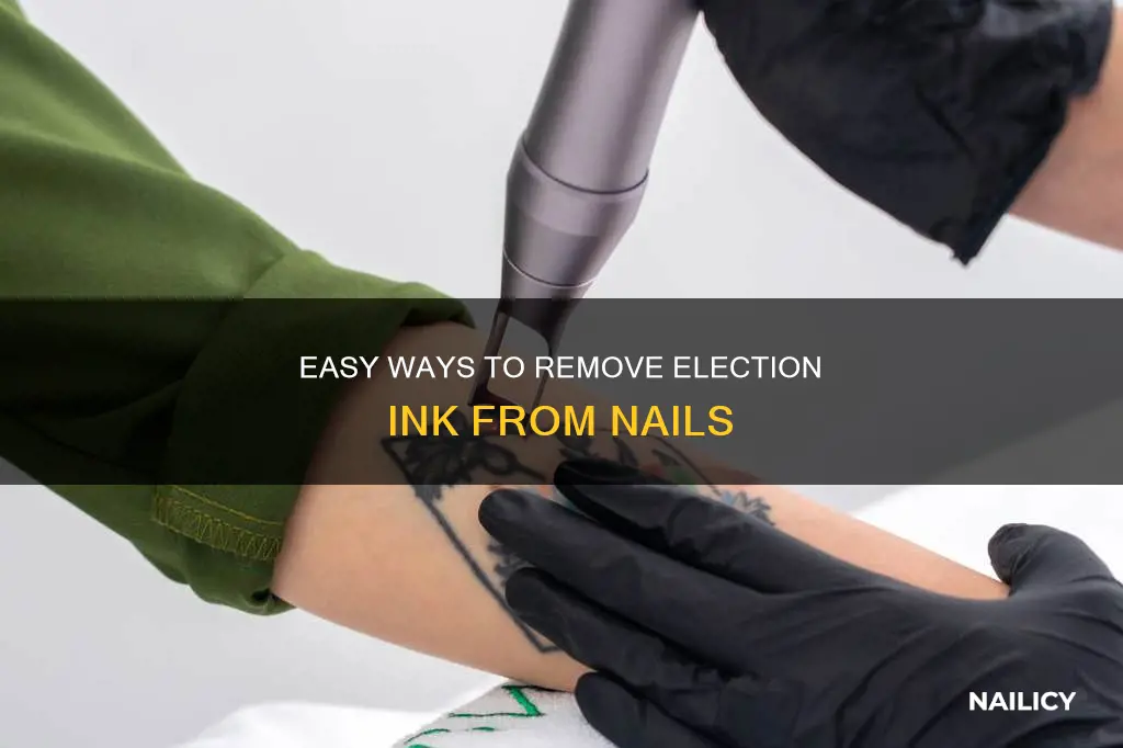 Easy Ways To Remove Election Ink From Nails | Nailicy