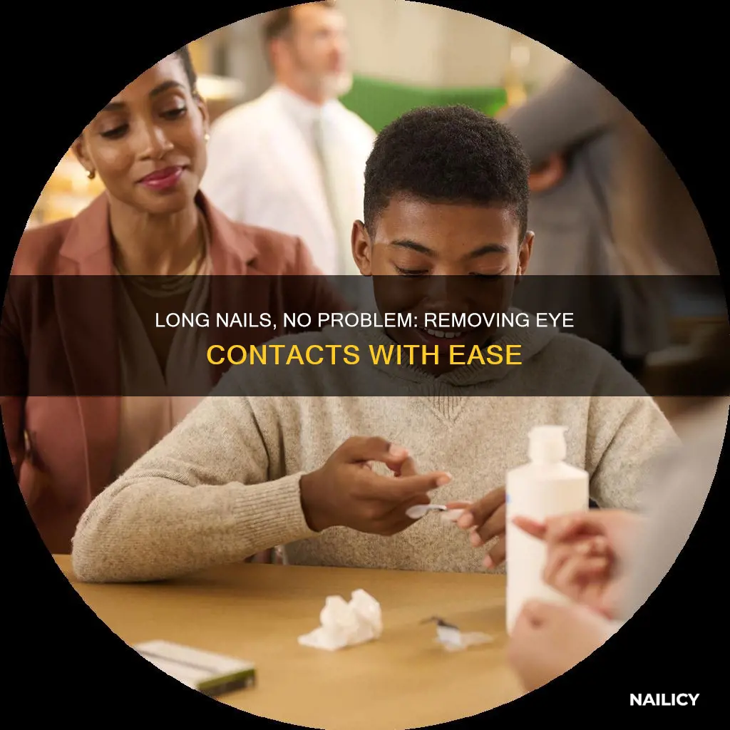 Long Nails, No Problem: Removing Eye Contacts With Ease | Nailicy