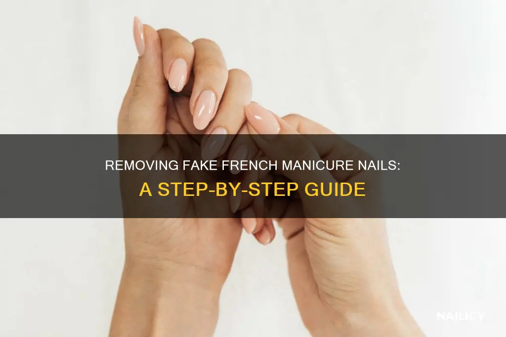 Removing Fake French Manicure Nails: A Step-By-Step Guide | Nailicy