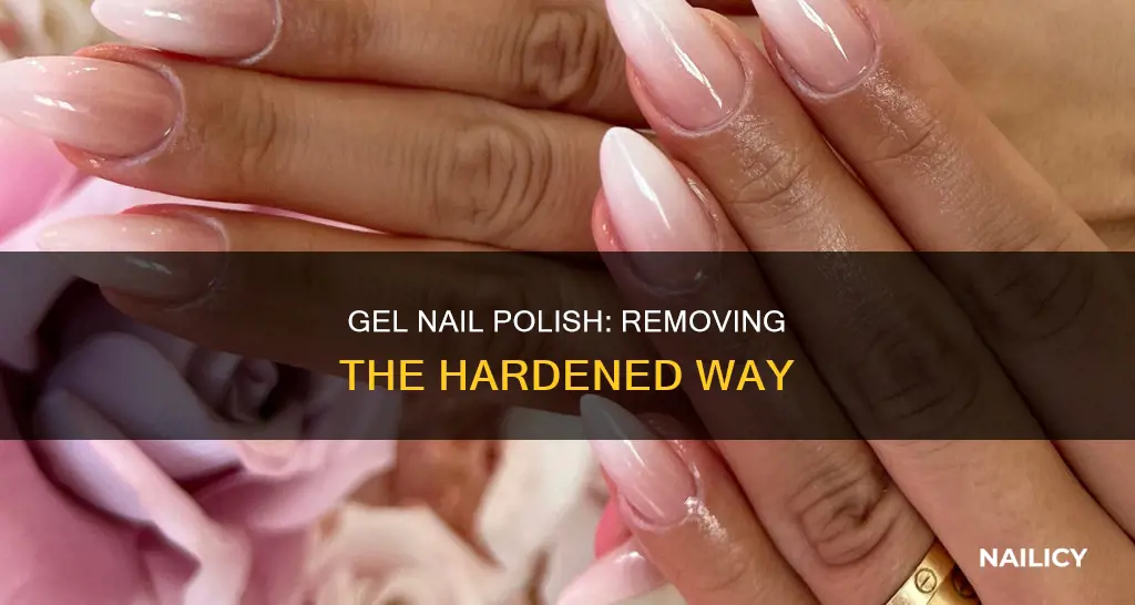 Gel Nail Polish: Removing The Hardened Way | Nailicy
