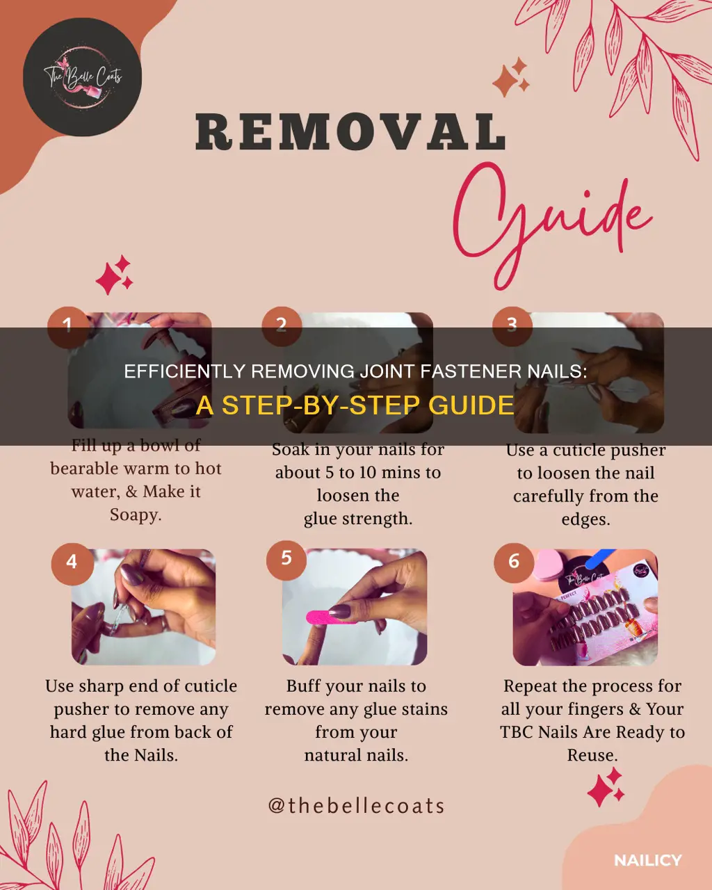 Efficiently Removing Joint Fastener Nails: A Step-By-Step Guide | Nailicy