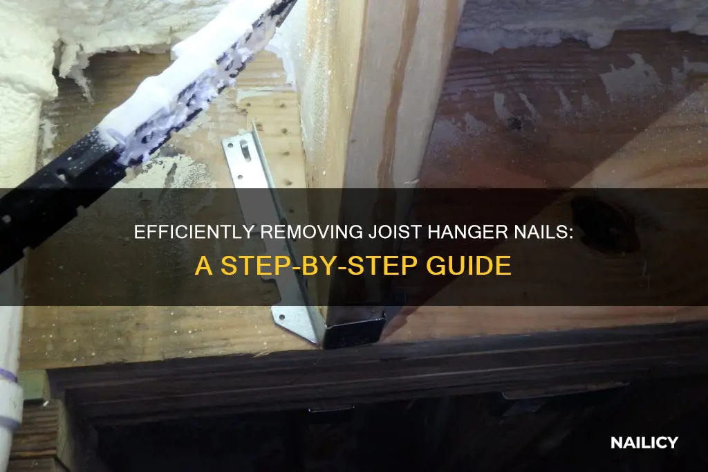 Efficiently Removing Joist Hanger Nails: A Step-By-Step Guide | Nailicy