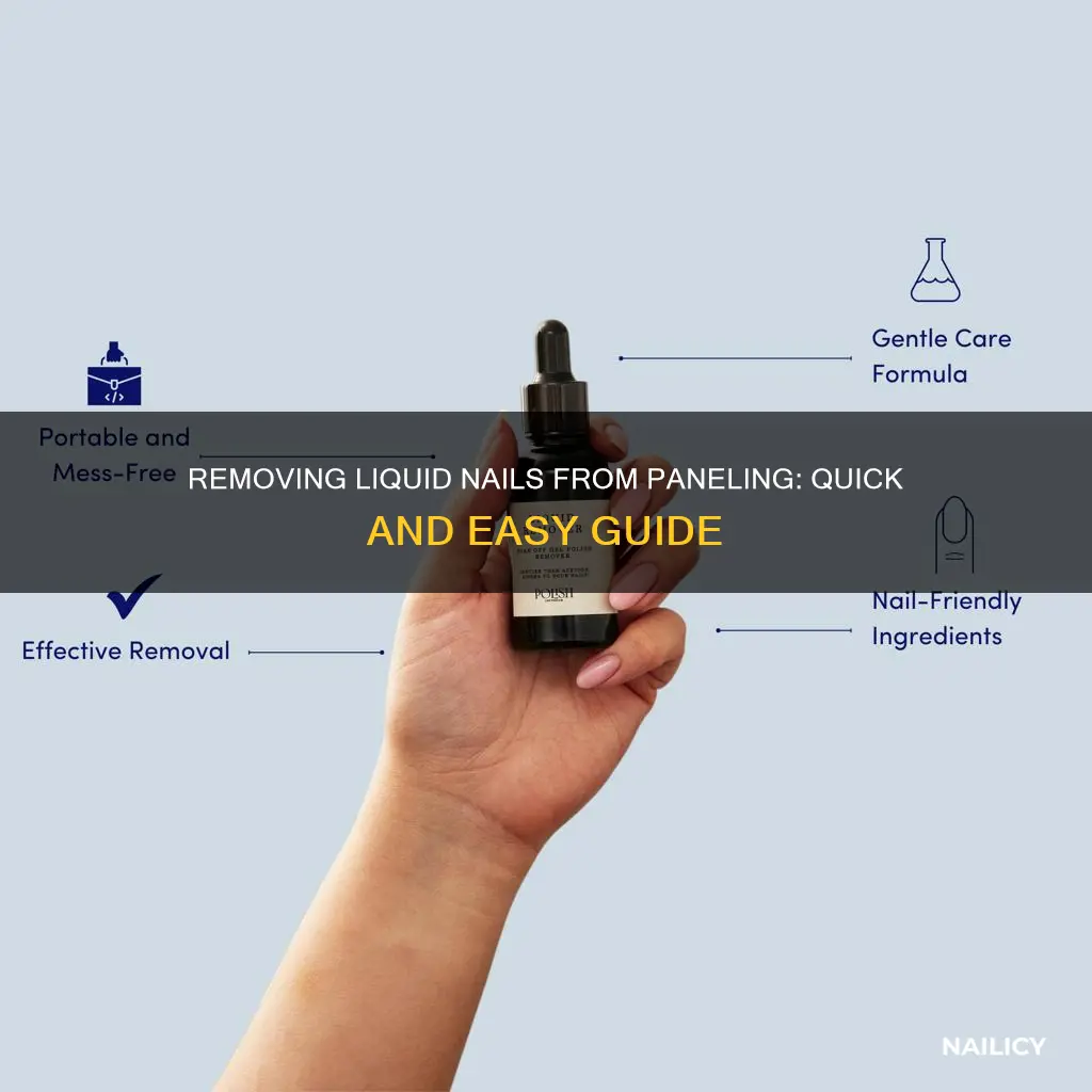 Removing Liquid Nails From Paneling: Quick And Easy Guide | Nailicy
