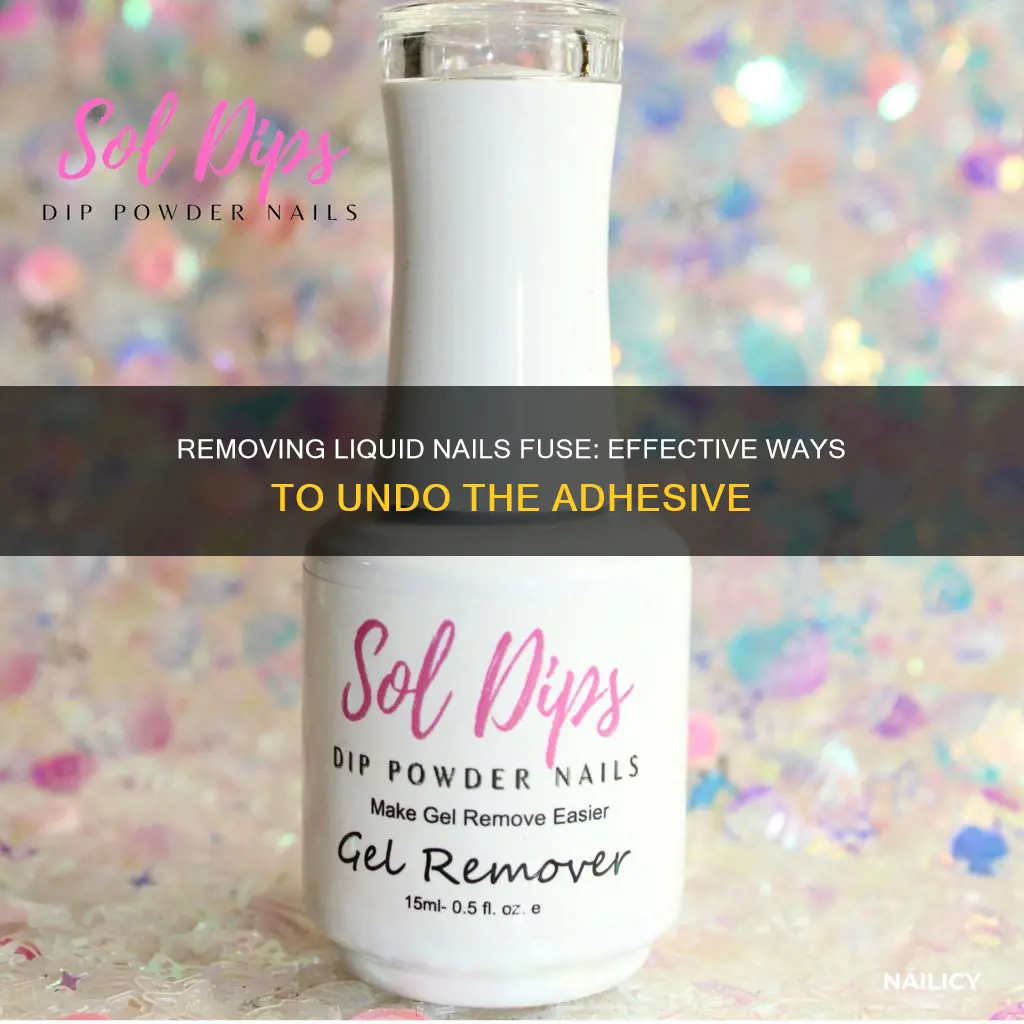 Removing Liquid Nails Fuse: Effective Ways To Undo The Adhesive | Nailicy