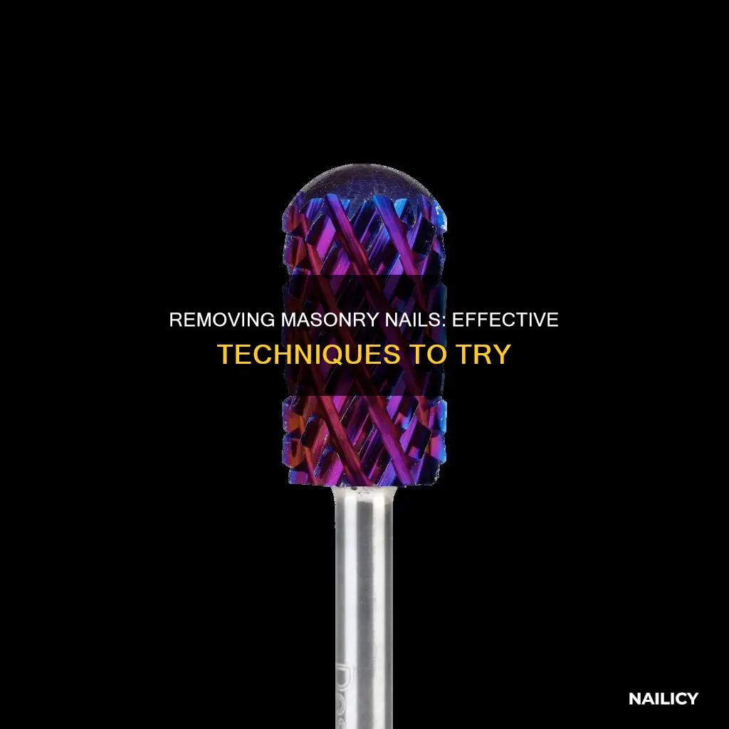Removing Masonry Nails: Effective Techniques To Try | Nailicy