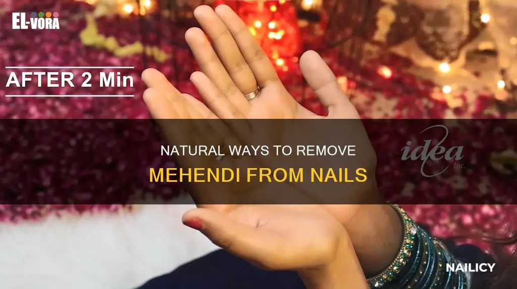 Natural Ways To Remove Mehendi From Nails | Nailicy