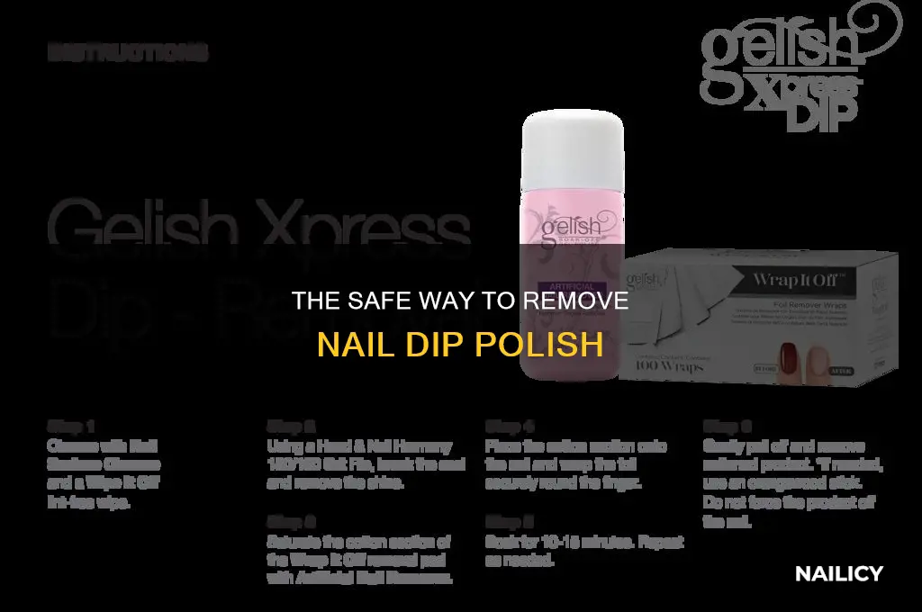The Safe Way To Remove Nail Dip Polish | Nailicy