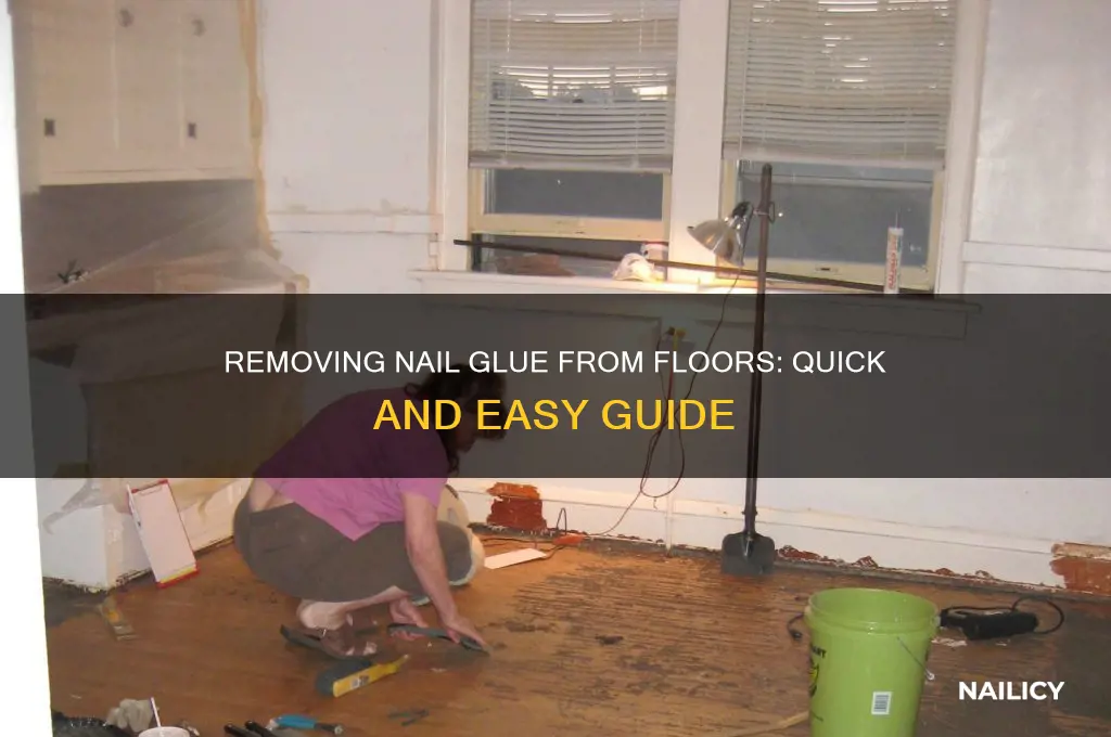 Removing Nail Glue From Floors: Quick And Easy Guide | Nailicy