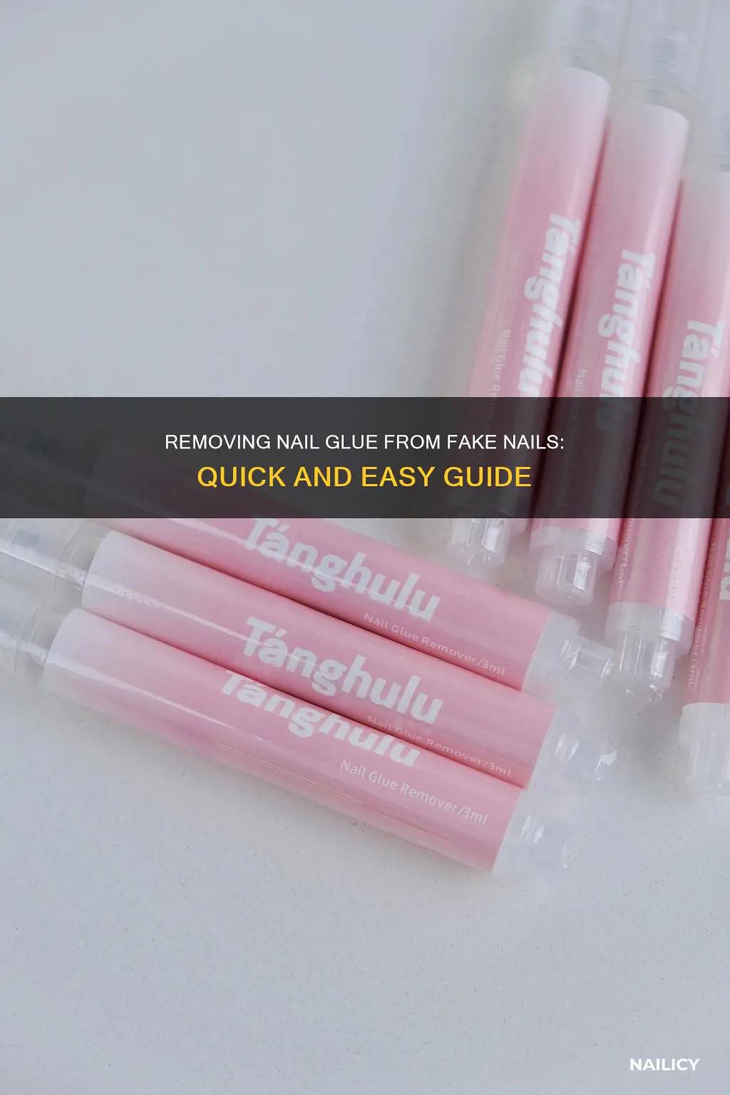 Removing Nail Glue From Fake Nails: Quick And Easy Guide | Nailicy