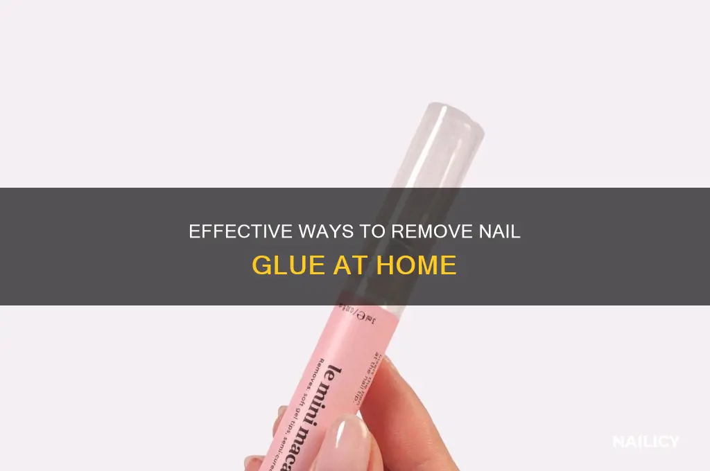 Effective Ways To Remove Nail Glue At Home | Nailicy
