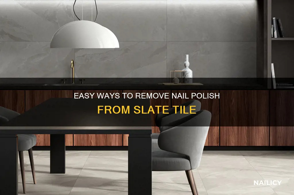 Easy Ways To Remove Nail Polish From Slate Tile | Nailicy