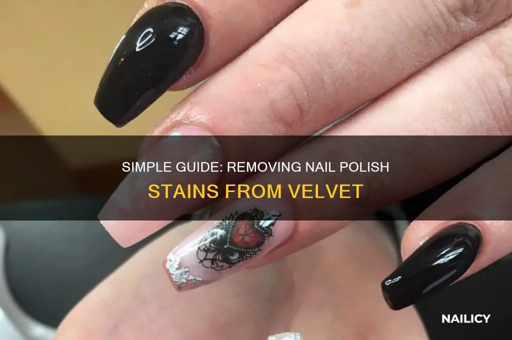 Simple Guide: Removing Nail Polish Stains From Velvet | Nailicy