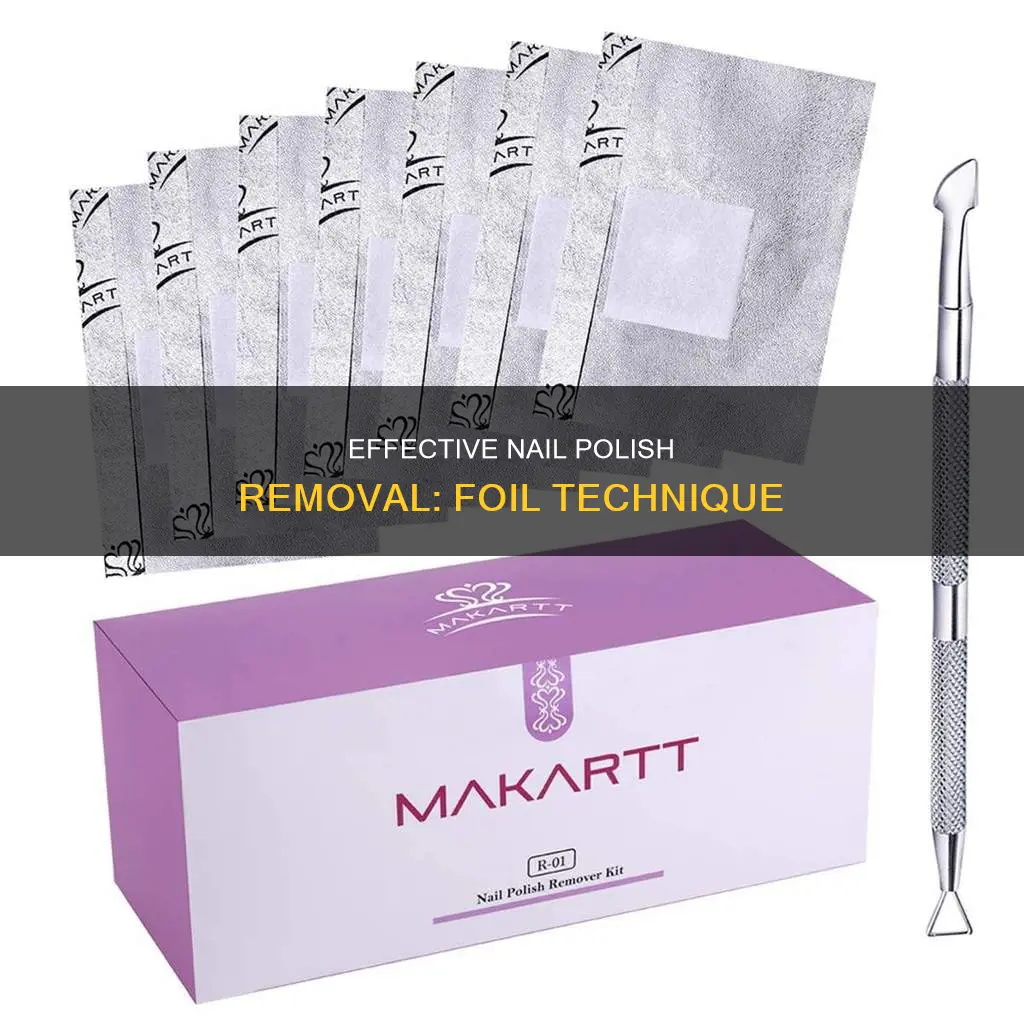 Effective Nail Polish Removal: Foil Technique | Nailicy