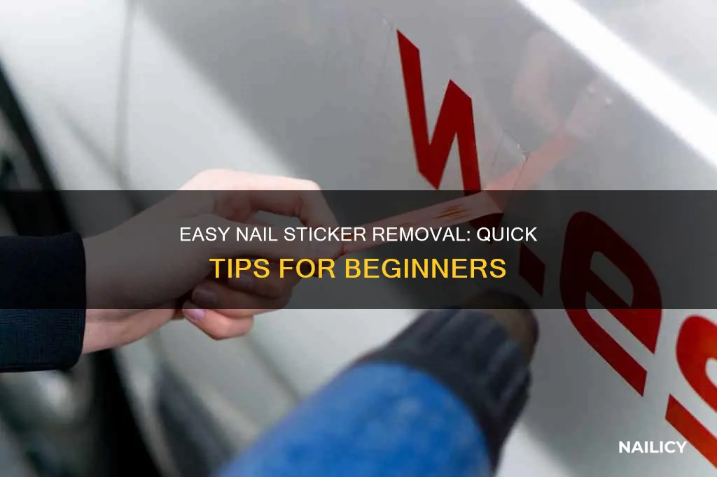 Easy Nail Sticker Removal: Quick Tips For Beginners | Nailicy