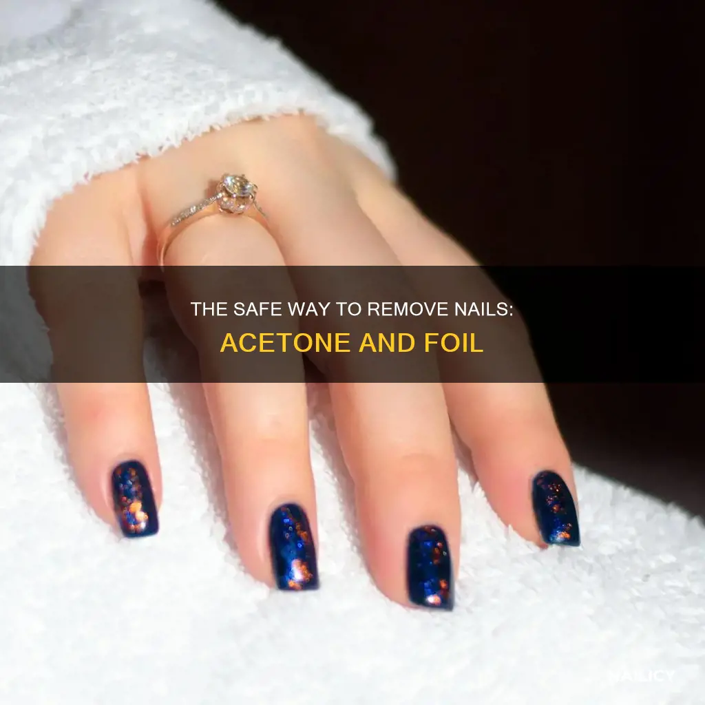 The Safe Way To Remove Nails: Acetone And Foil | Nailicy