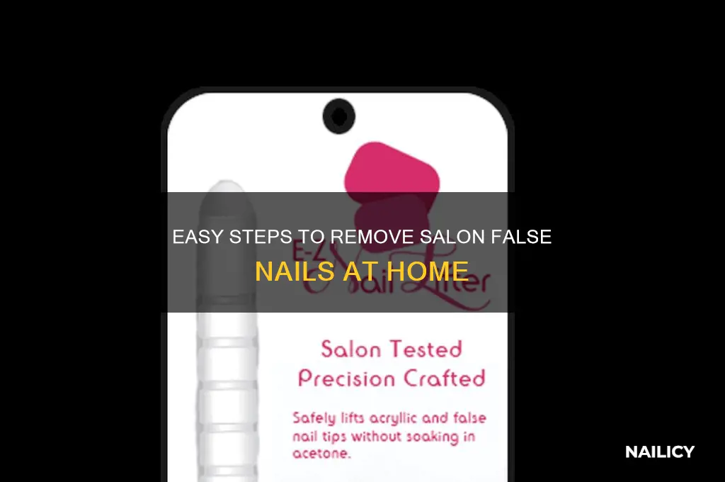 Easy Steps To Remove Salon False Nails At Home | Nailicy