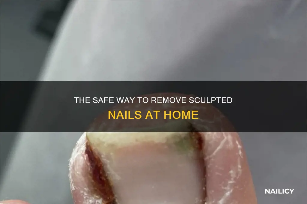 The Safe Way To Remove Sculpted Nails At Home | Nailicy