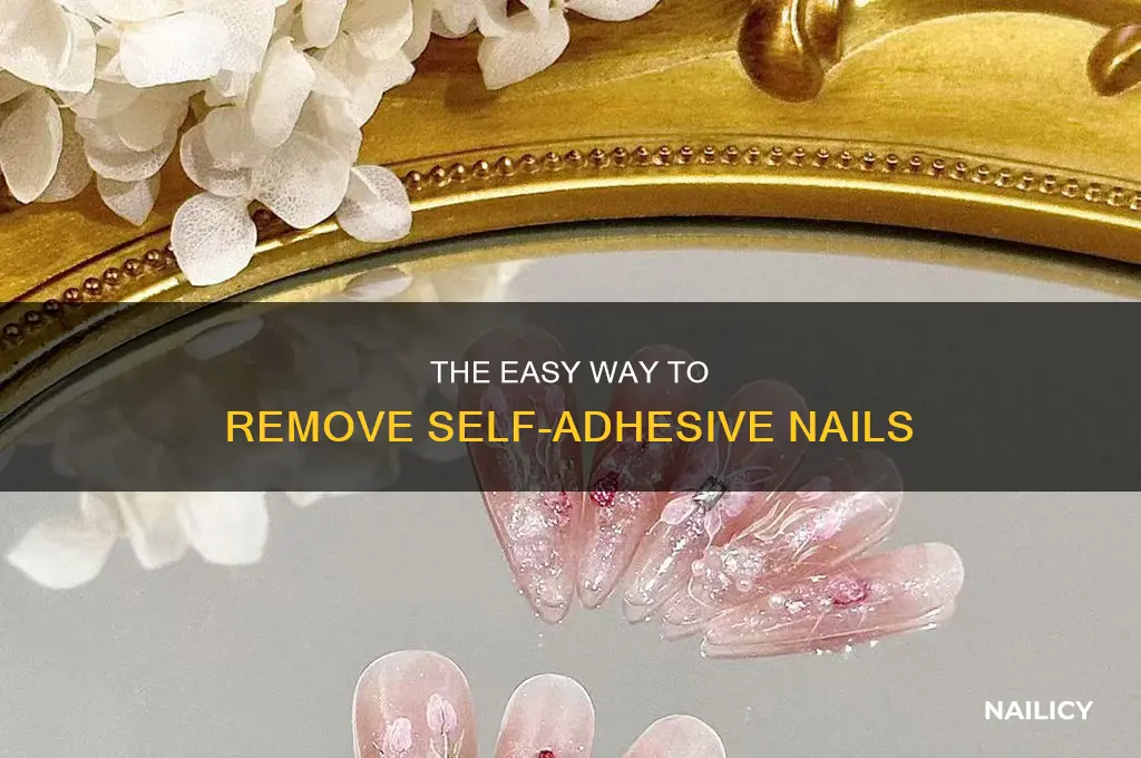 The Easy Way To Remove Self-Adhesive Nails | Nailicy