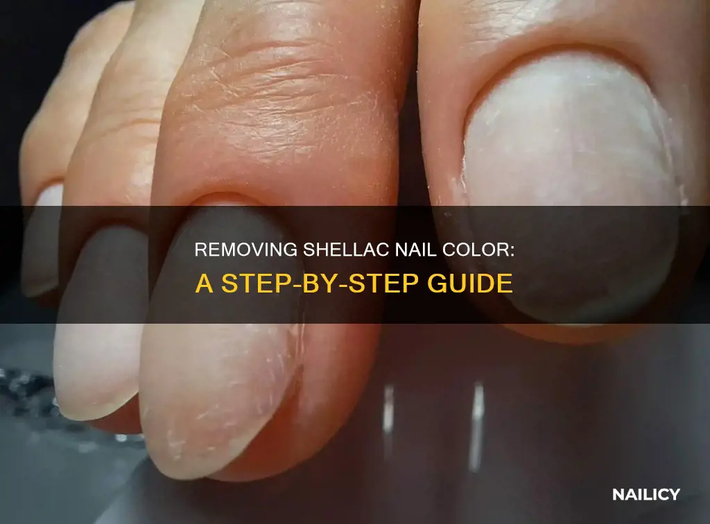 Removing Shellac Nail Color: A Step-By-Step Guide | Nailicy