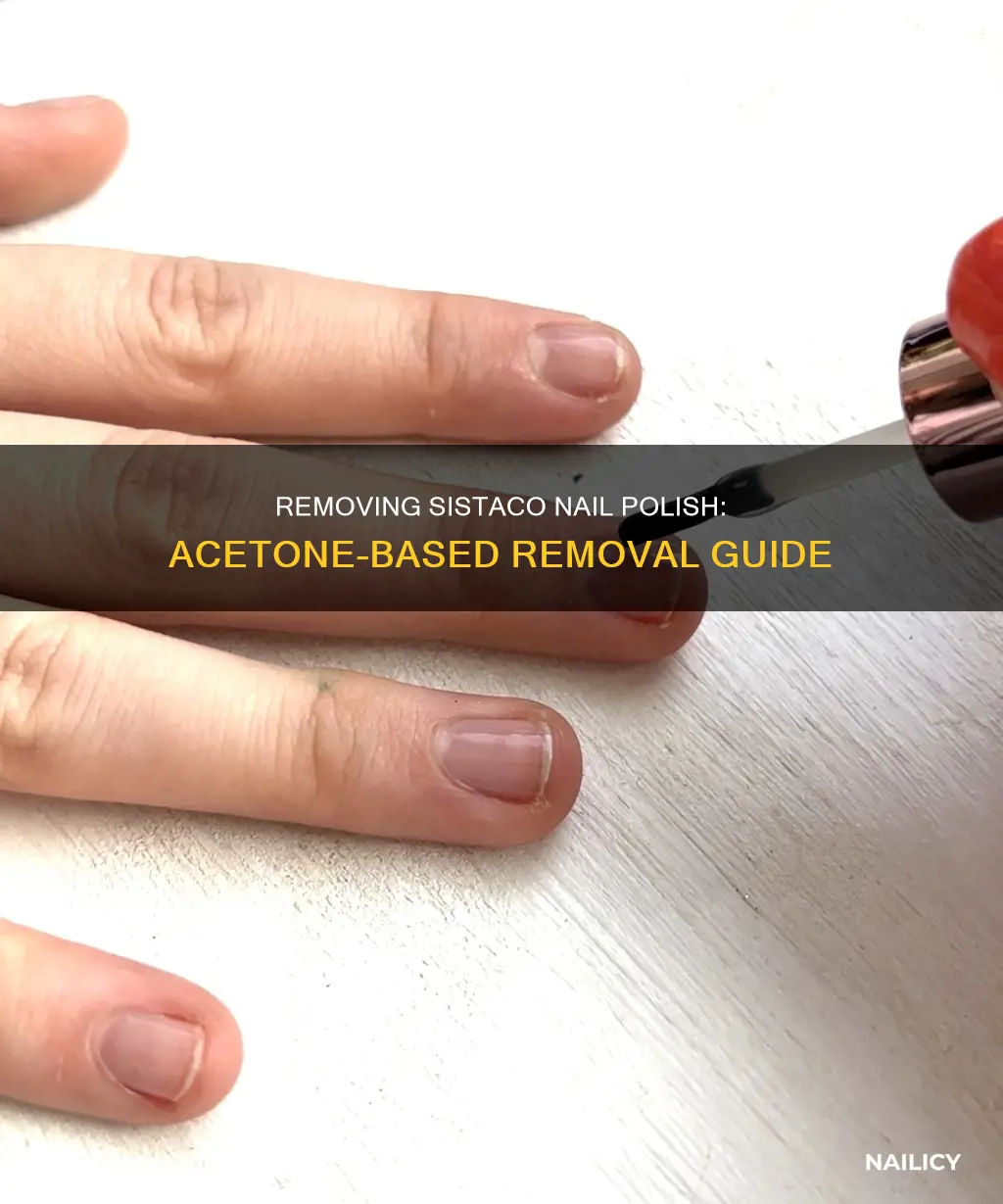 Removing Sistaco Nail Polish: Acetone-Based Removal Guide | Nailicy