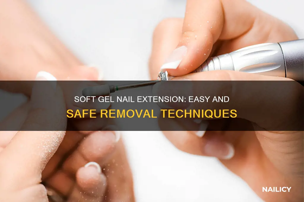 Soft Gel Nail Extension: Easy And Safe Removal Techniques | Nailicy