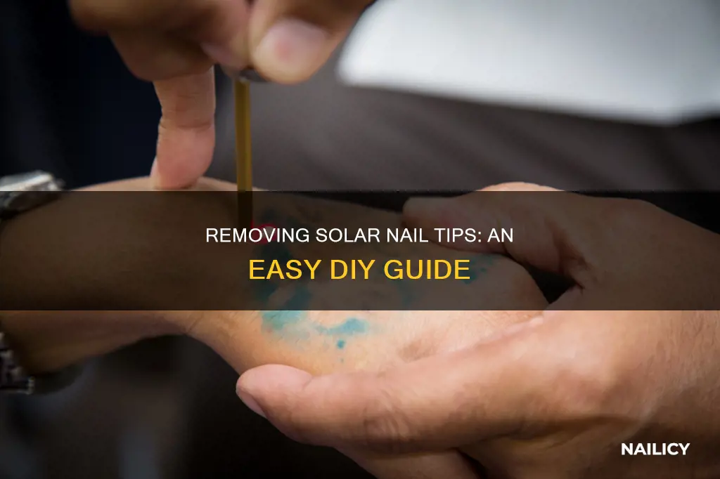 Removing Solar Nail Tips: An Easy Diy Guide | Nailicy