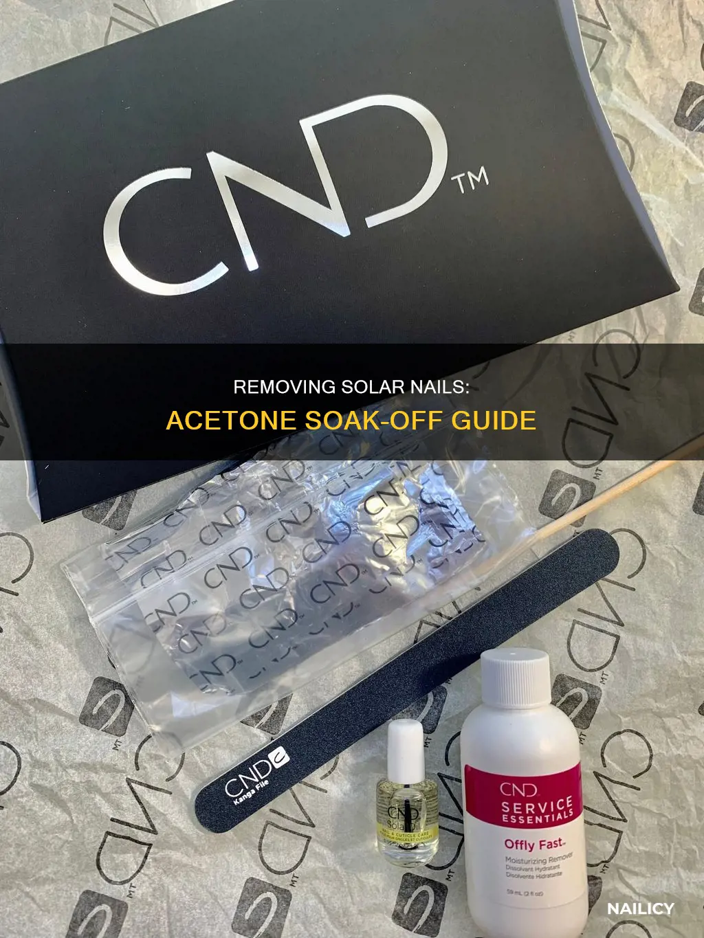 Removing Solar Nails: Acetone Soak-Off Guide | Nailicy