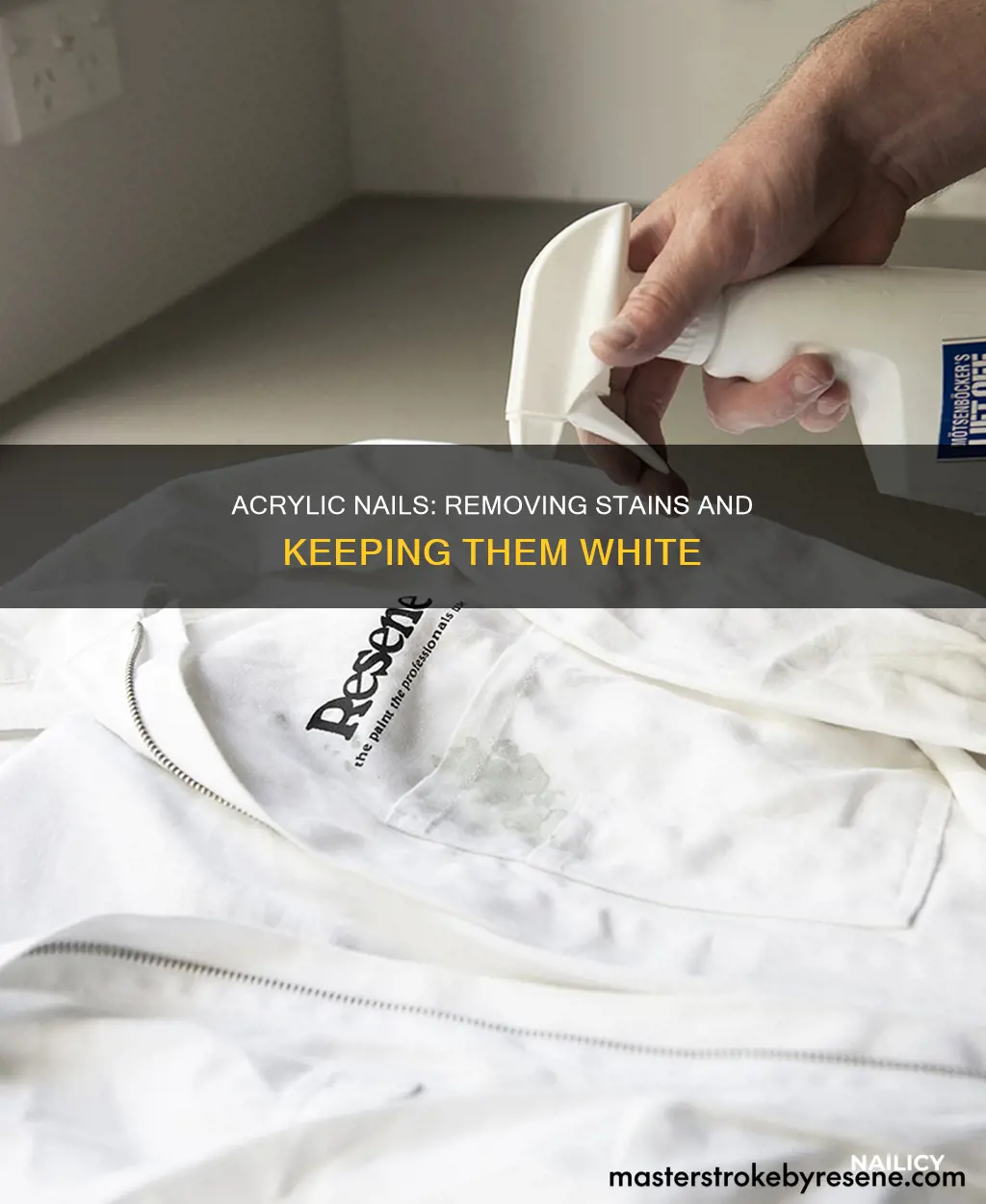 Acrylic Nails: Removing Stains And Keeping Them White | Nailicy