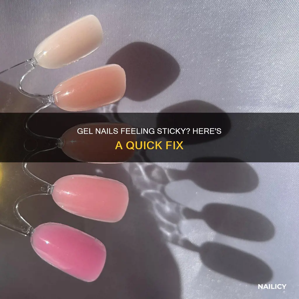 Gel Nails Feeling Sticky? Here's A Quick Fix | Nailicy
