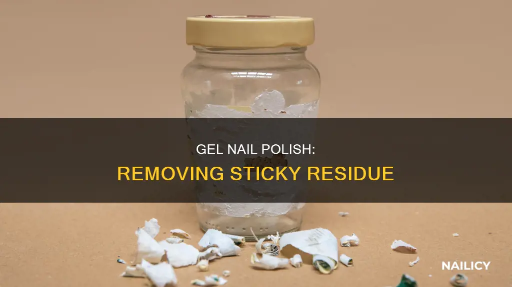 Gel Nail Polish: Removing Sticky Residue | Nailicy