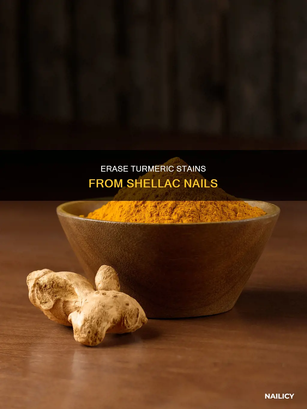 Erase Turmeric Stains From Shellac Nails | Nailicy